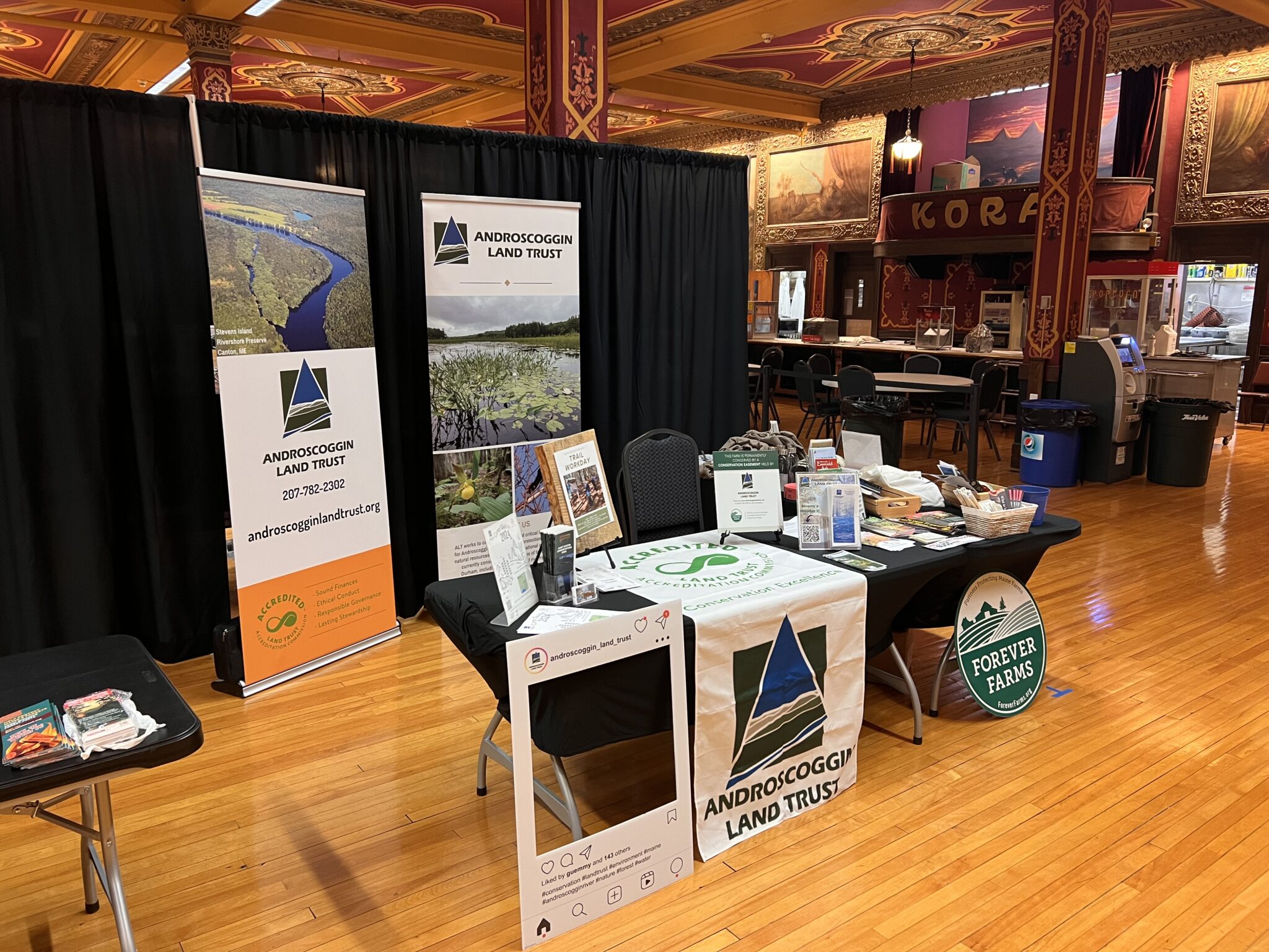 Outdoor enthusiasts talk climate change at Sportsmen Expo - Androscoggin Land Trust
